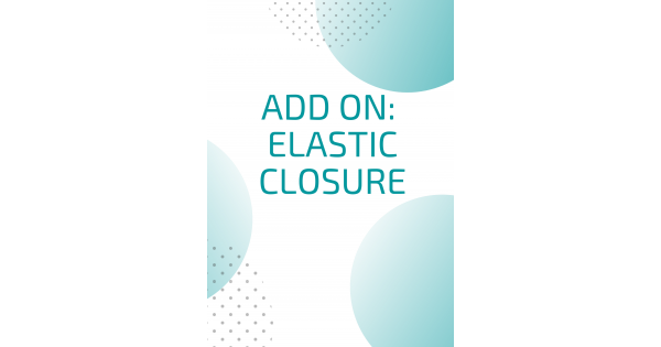Add on elastic closure for planner cover